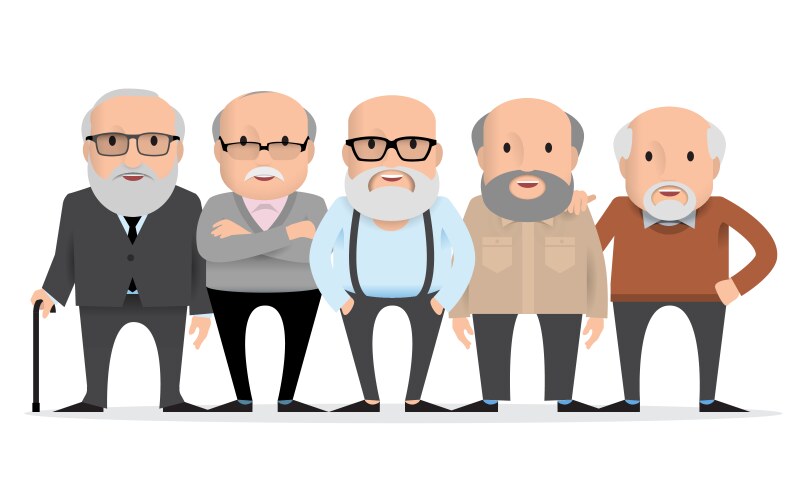 Old People Vector Images (over 120,000)