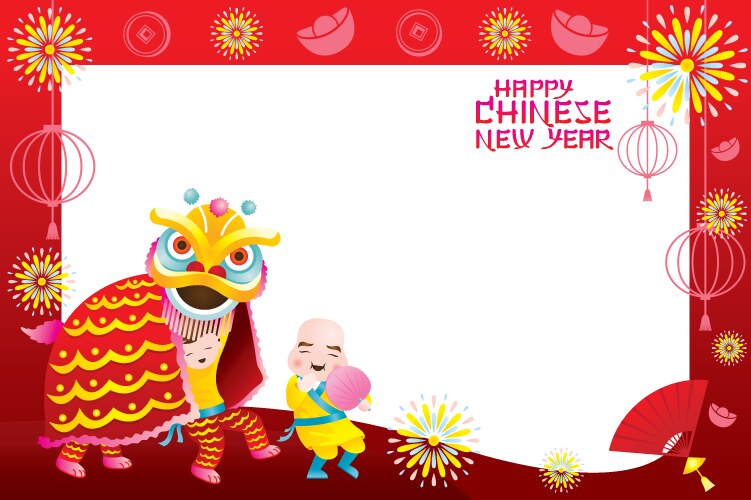 Chinese New Year Border Vector Images (over 4,600)