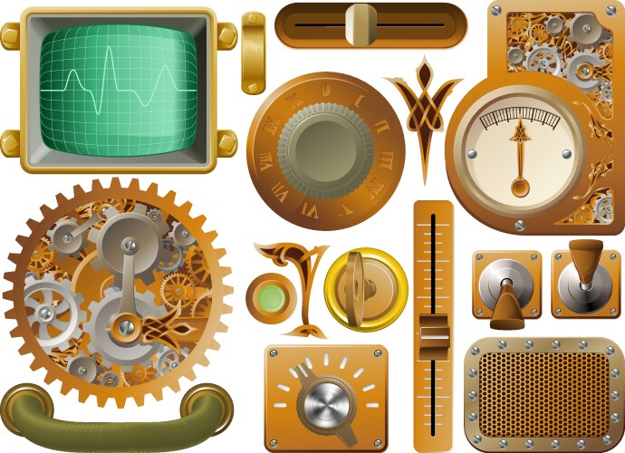 Steampunk Vector Images (over 8,400)
