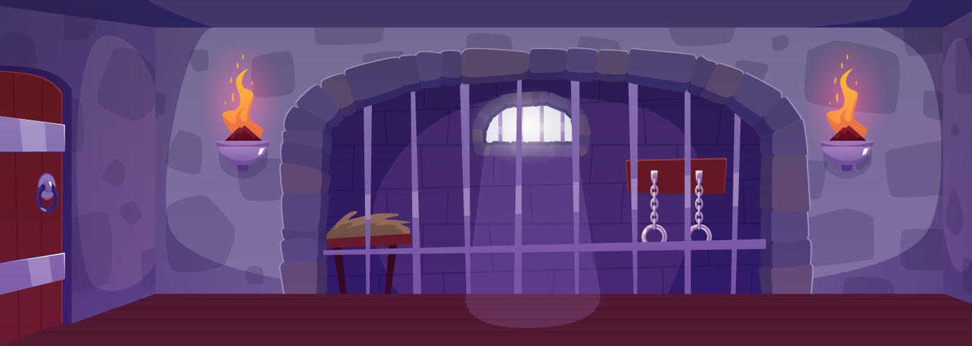 Cartoon Jail Cell