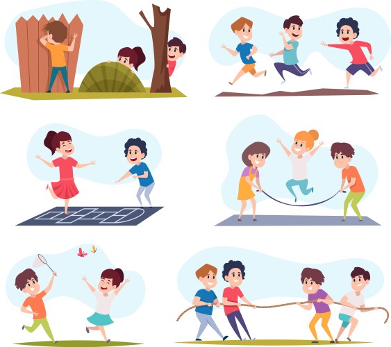 Pulling rope Royalty Free Vector Image - VectorStock