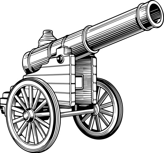 Artillery Cannon Vector Images (over 7,900)