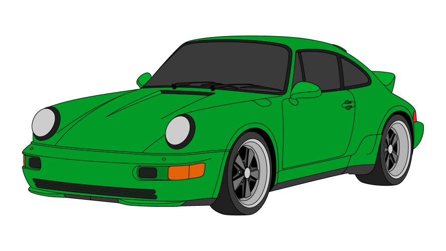 Porsche 911 Vector Images (over 100)