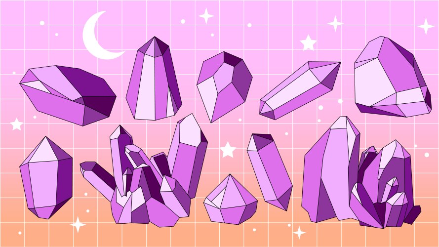 Amethyst Vector Images (over 7,400)