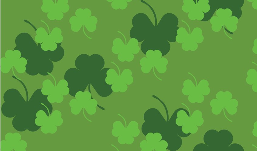 Shamrock background Royalty Free Vector Image - VectorStock