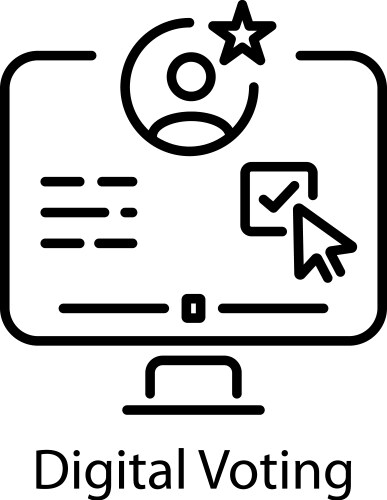 Digital Voting Vector Images (over 6,400)