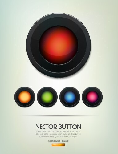 Icon set logo design elements Royalty Free Vector Image