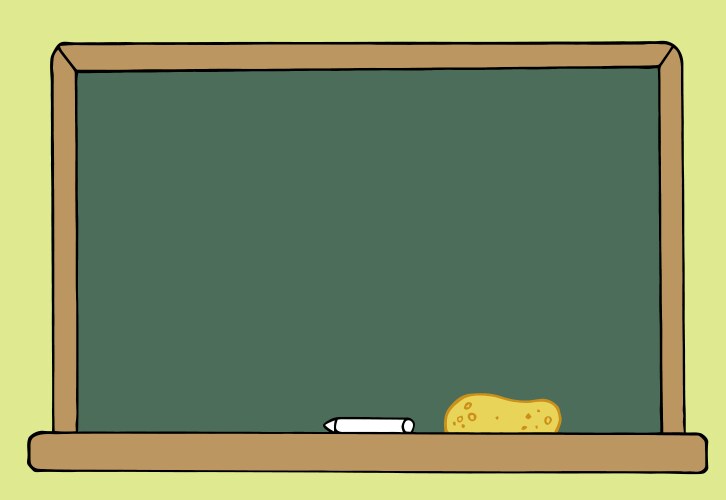 Cartoon pencil classroom teacher Royalty Free Vector Image