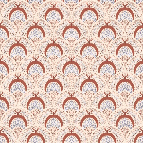 Abstract retro seamless pattern vintage ornament Vector Image