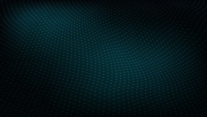Techno lines hi-tech futuristic abstract Vector Image