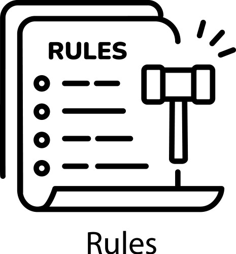 Rules Regulations Icon Vector Images (over 8,300)