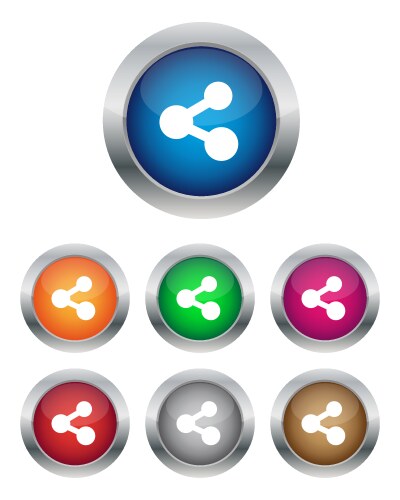 On off buttons Royalty Free Vector Image - VectorStock