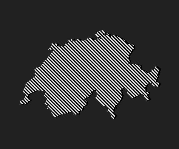 Abstract Map Philippines Parallel Grey Lines Vector Image