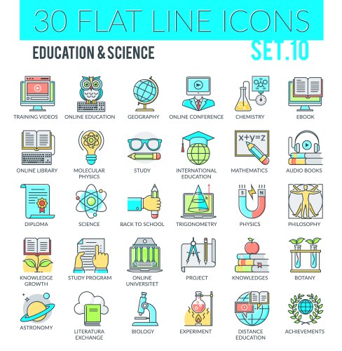 Science book cover for children Royalty Free Vector Image