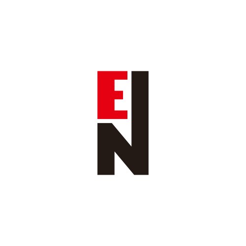 En logo Vector Images & Graphics for Commercial Use | VectorStock