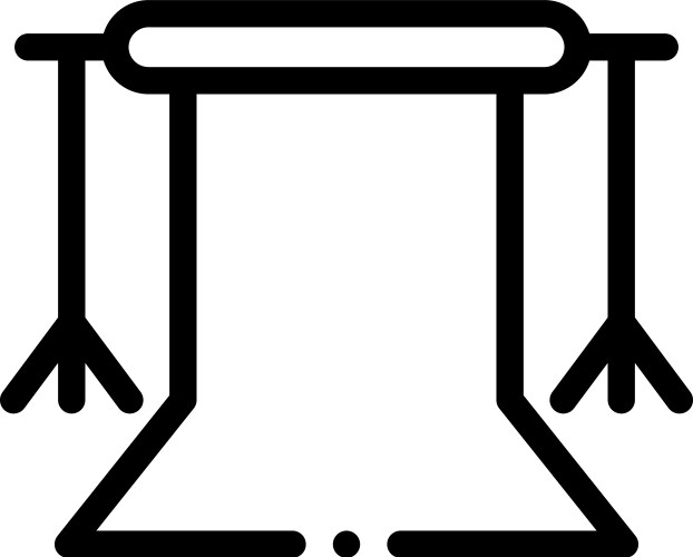 Axolotl icon thin linear style design isolated Vector Image