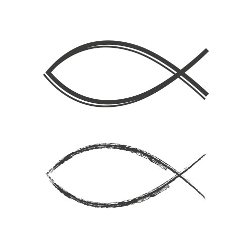 Ichthus Vector Images (over 140)