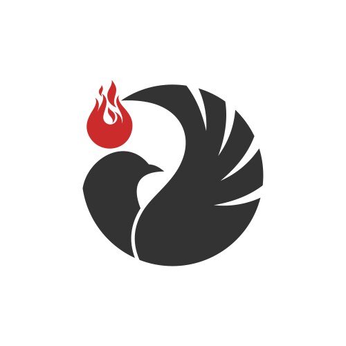 Dove logo icon abstract flying elegant Royalty Free Vector