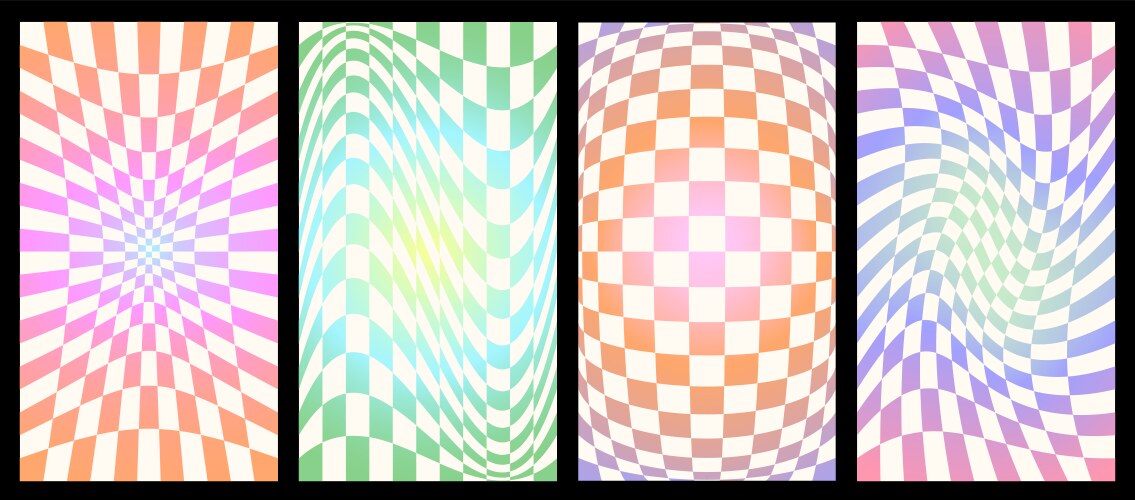 Stars and crystals note pad ig collection Vector Image