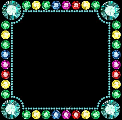 Gem heart Royalty Free Vector Image - VectorStock