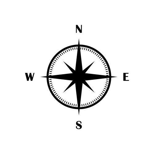 Compass Black and White Vector Images (over 11,000)