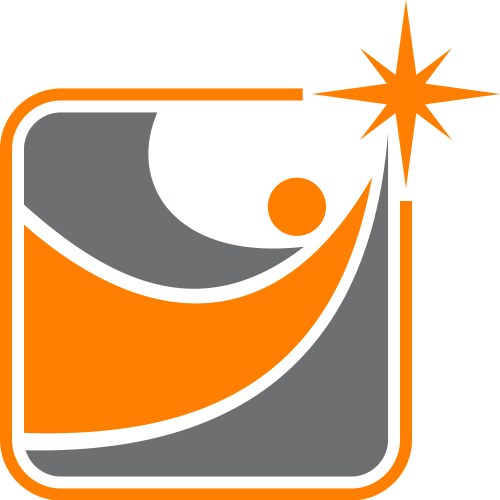 Businesswoman driving way forward concept Vector Image