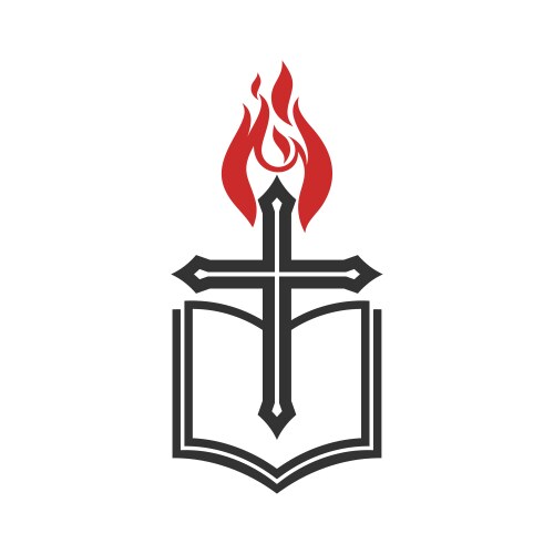 Flame And Cross Logo