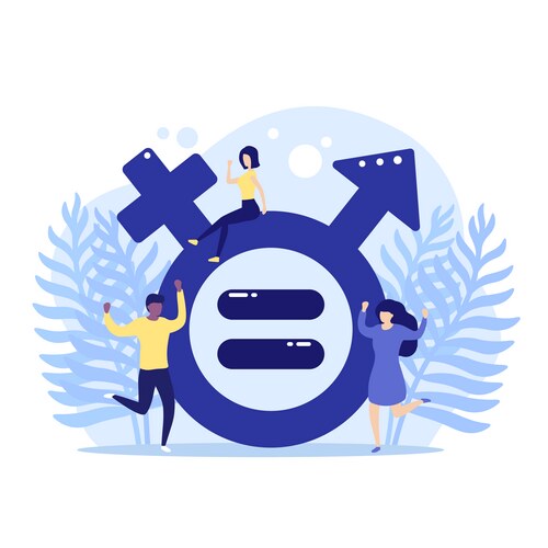 Equality and equity concept Vector Images & Graphics for Commercial Use ...