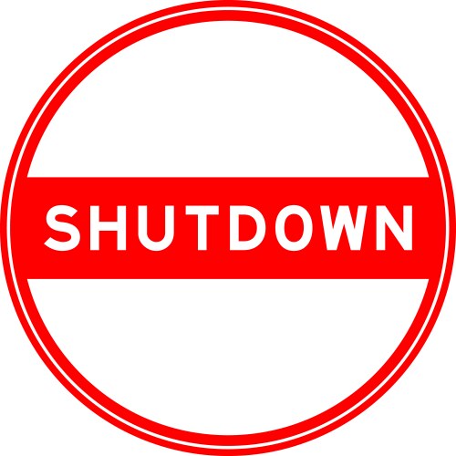 Shutdown Vector Images (over 8,200)