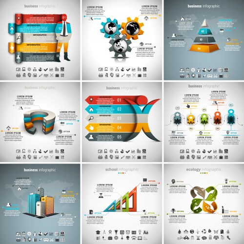 Education infographic Royalty Free Vector Image