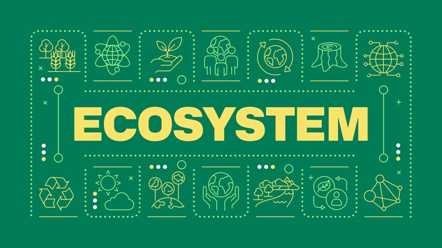 Earth Ecosystem Vector Images (over 15,000)