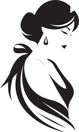 Herlegacy empowerment emblem series feminine Vector Image