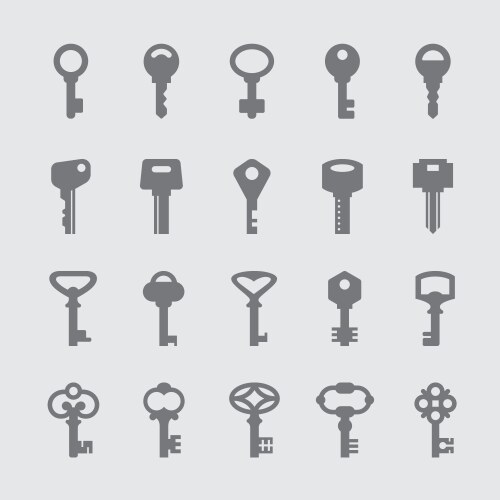 Keys Royalty Free Vector Image - VectorStock