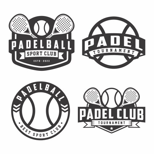 Padel Club Logo Vector Images (over 380)