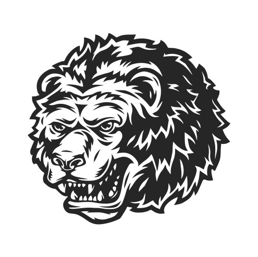 Bear 002 Royalty Free Vector Image - VectorStock