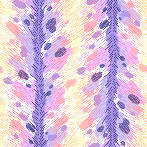 Doodle monsters pattern Royalty Free Vector Image