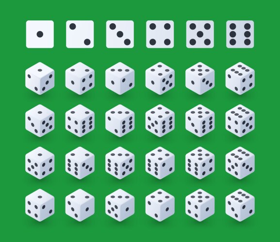 Dice Faces Vector Images (over 3,200)