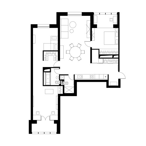 Architectural House Plan Vector Images (over 29,000)