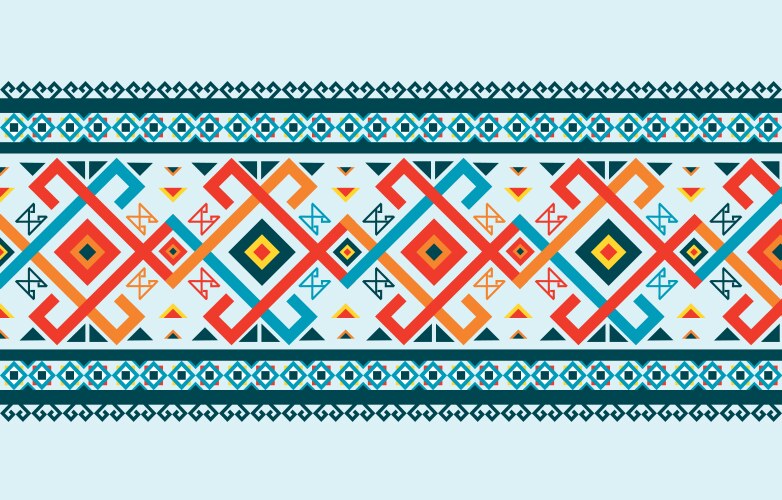 Ethnic pattern Royalty Free Vector Image - VectorStock