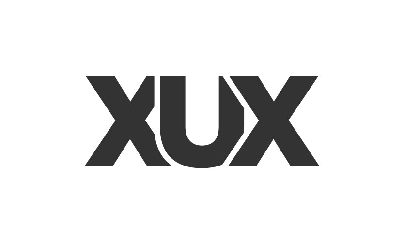 Sxy logo design template with strong and modern Vector Image