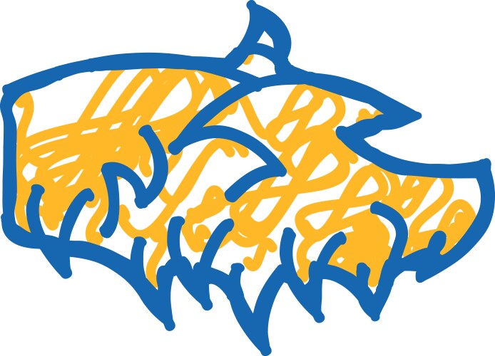 Explosion fire icon doodle Royalty Free Vector Image