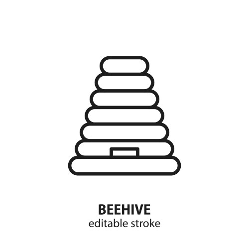 Beehive Outline Vector Images (over 9,400)