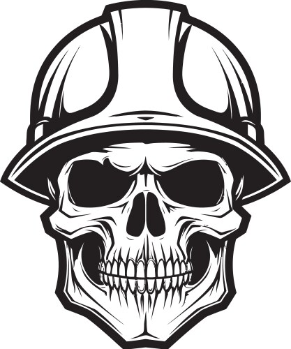 Construction Worker Skull Vector Images (over 660)