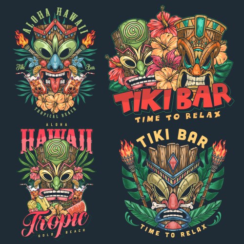Tiki Vector Images (over 7,100)