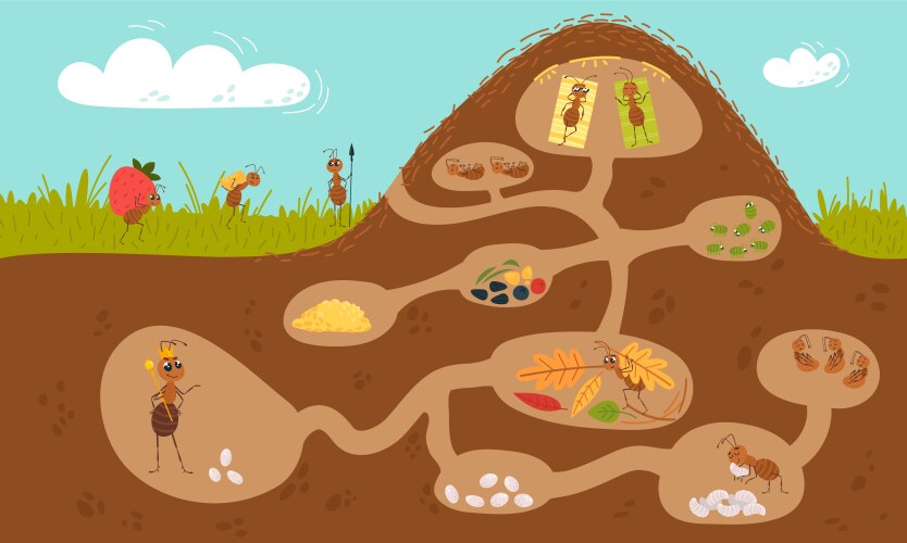 Cartoon digging hole Vector Images & Graphics for Commercial Use ...