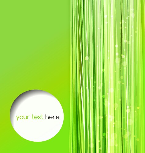 Natural green grass background Royalty Free Vector Image