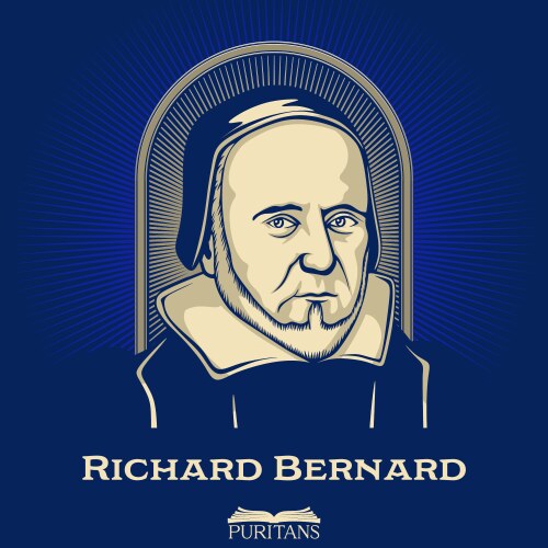 Great puritans richard alleine Royalty Free Vector Image