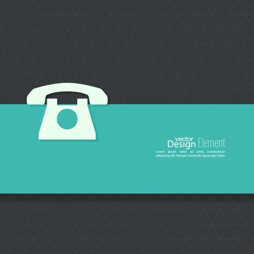 Telephone with many wires in background Royalty Free Vector