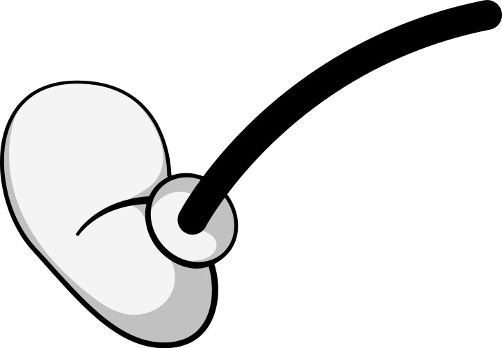 Cute cartoon leg Royalty Free Vector Image - VectorStock