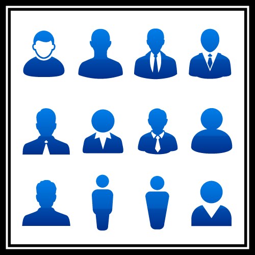 User White Icons Vector Images (over 410,000)